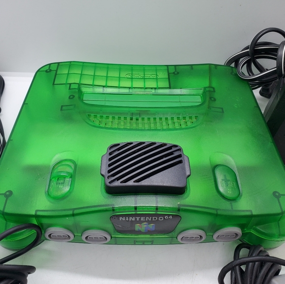 Nintendo | Video Games & Consoles | Nintendo 64 Jungle Green Console ...